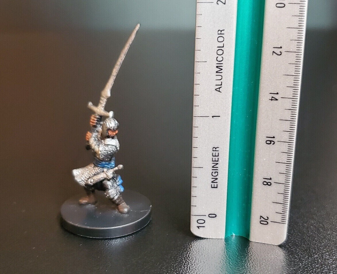 D&D Mini - HUMAN DRAGONSLAYER #4 (Archfiends Series - AWESOME FIGURE ...