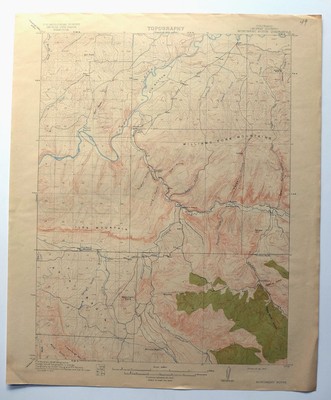 Reproductions - 1915 Topo Map