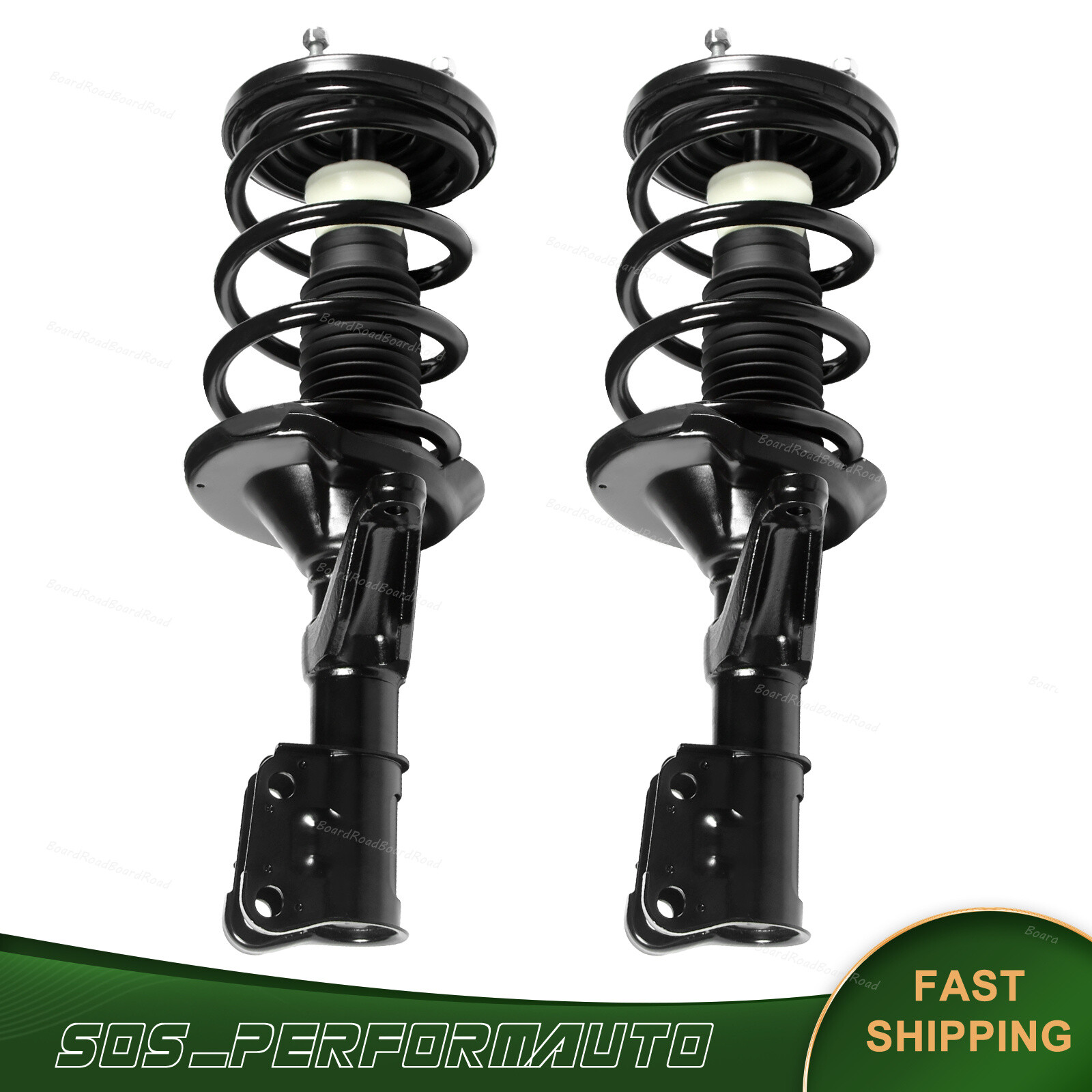 Pair Front Complete Struts Shocks Assembly Fit For 2003-2011 Honda ...