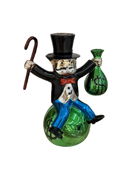 Monopoly Man on Money Bags Statue | eBay