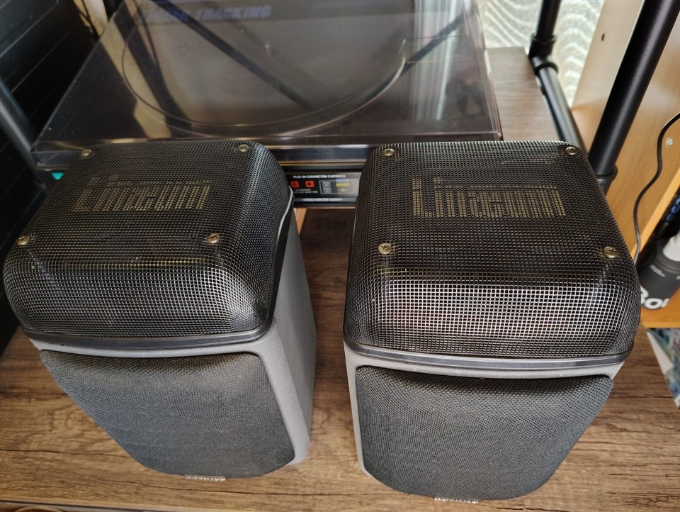 OPTIMUS PRO LX5 Bookshelf Speakers Pair With Linaeum Tweeters TESTED | eBay