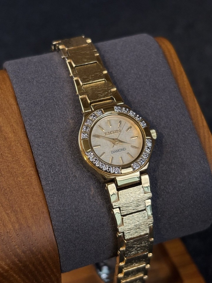 Cool Review About Elgin Womens Gold Watch With Diamonds