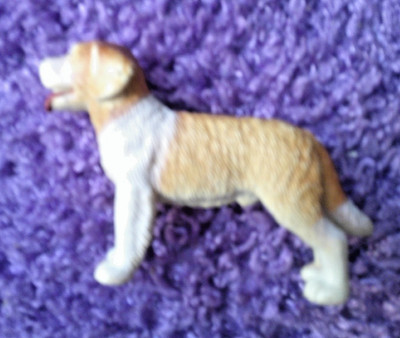 Vintage Funrise International Champion Dog St. Bernard FIGURINE 3 X 5 ...