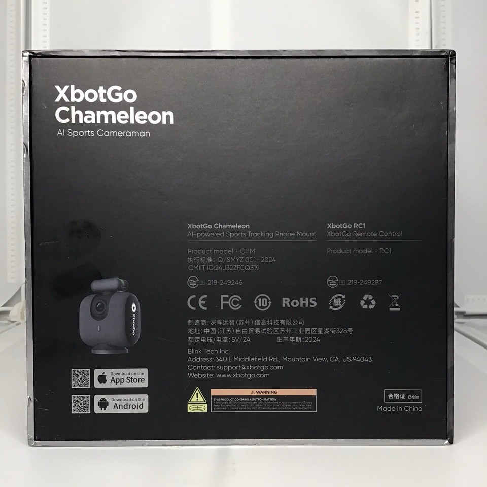 XBotGo Chameleon CHMG01 Green AI Sports Action Camera With Remote ...