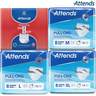 Attends Pull-Ons Level Incontinence Pant Choose Type | eBay UK