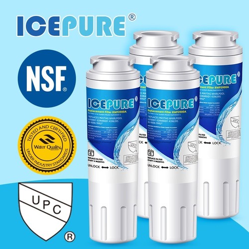 4 Pack Fit For UKF8001 Refresh R-9006 Amana ARB2257CSR Icepure Water ...