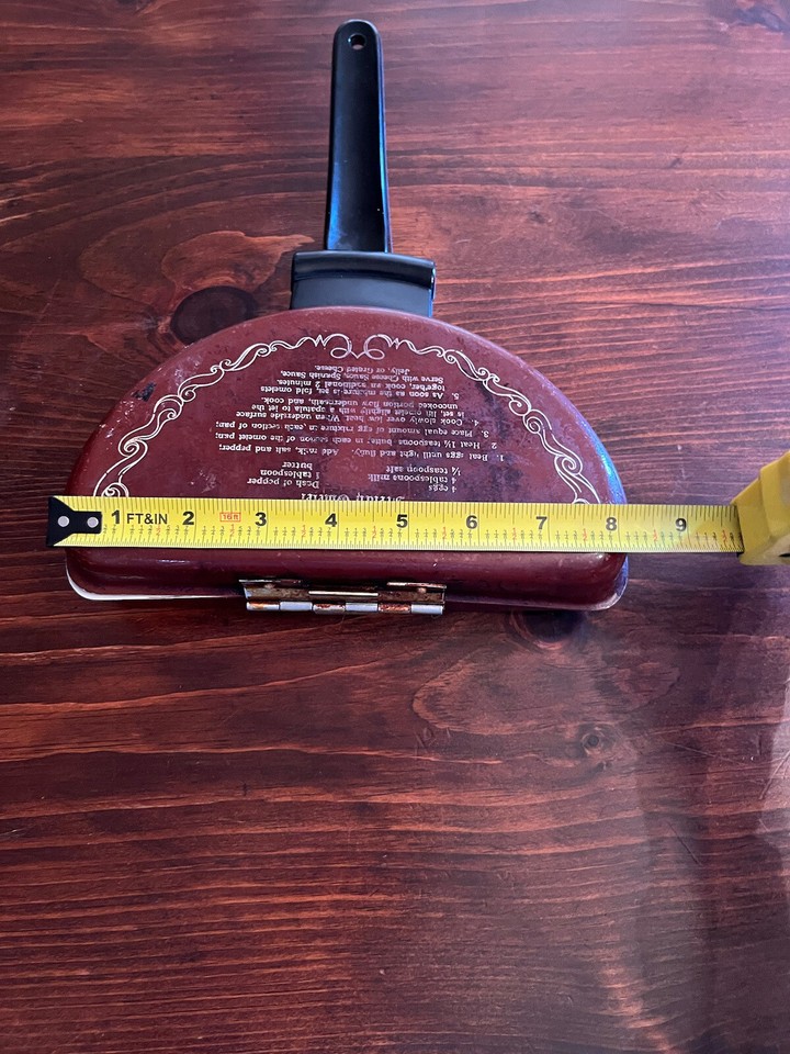 Vintage MIRRO French and Fluffy Omelette Maker Aluminum Folding Pan USA ...