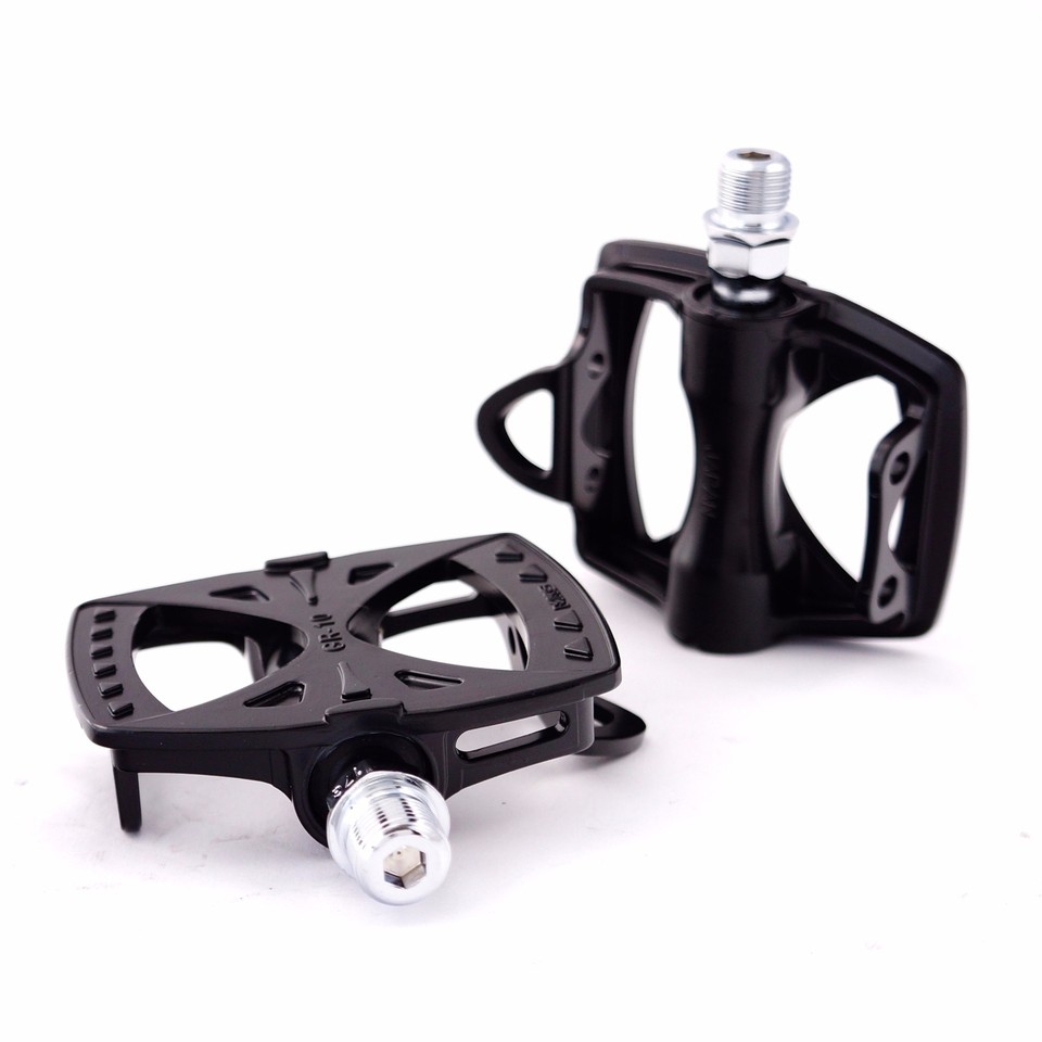 MKS GR-10 Alloy Racing Track Fixed Gear Wide Platform Bicycle Pedal ...
