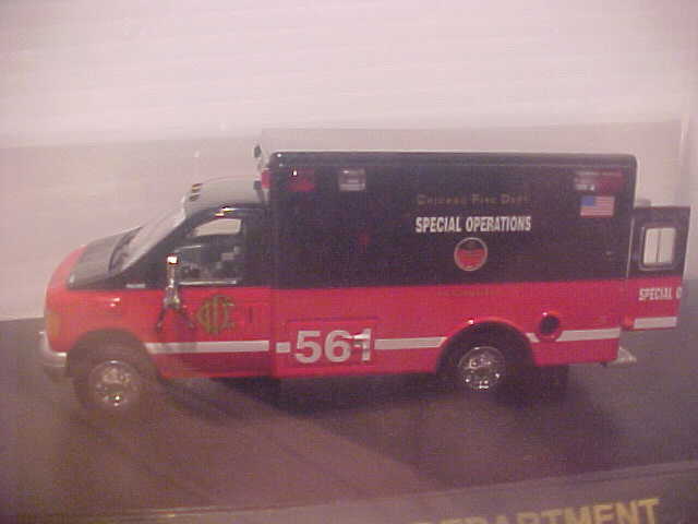 CODE 3 CHICAGO FIRE DEPARTMENT SPECIAL OPERATIONS UNIT 561 NEW | eBay