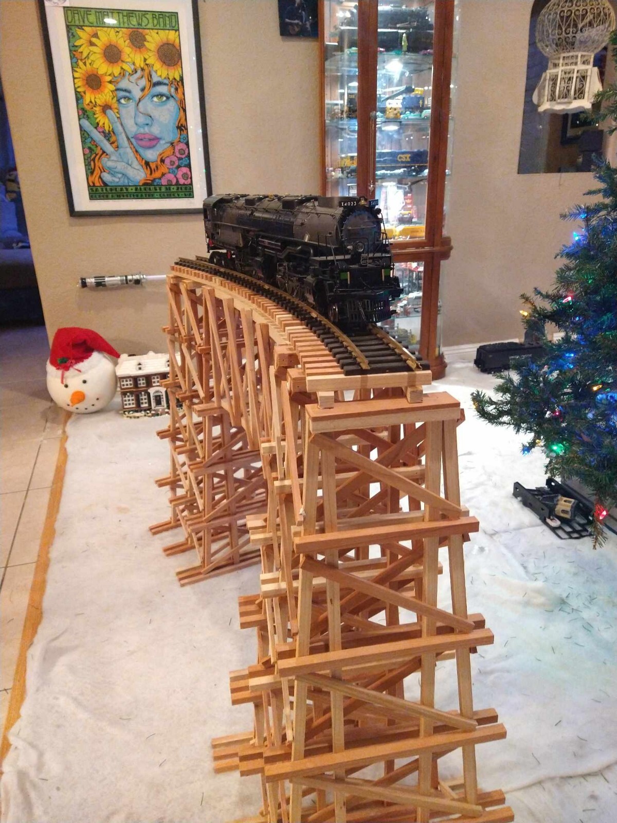 G Scale R5 Model Garden Trestle Custom 30" x 4' KIT Use With LGB Lionel ...