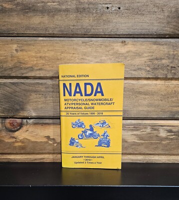 NADA Motorcycle/Snowmobile/ATV/Personal Watercraft Appraisal Guide | eBay