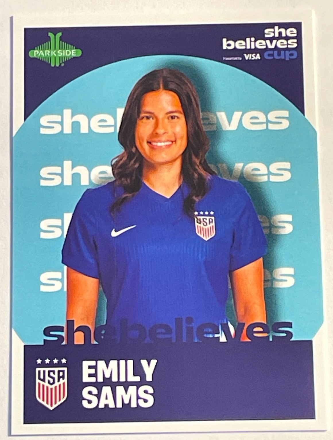 2025 Parkside Nwsl Vol. 1 - Emily Sams #152 for sale online | eBay