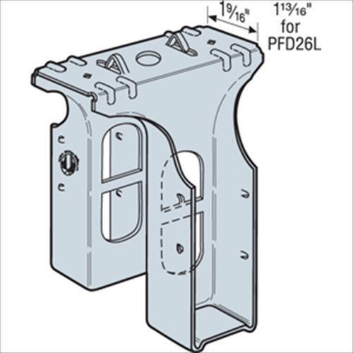 Simpson Strong-Tie PFDS26B 2 x 6 Post Frame Double Saddle Hanger 25 Pk ...