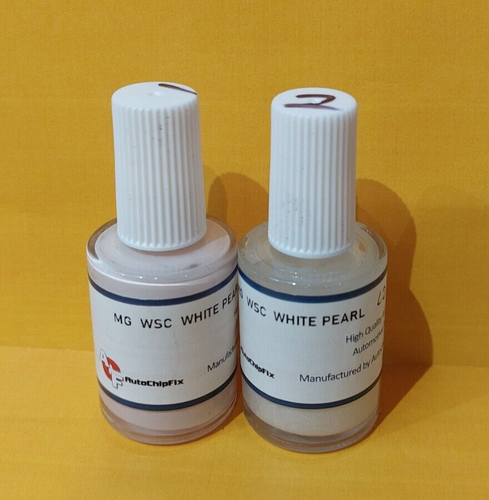 For MG Code WSC White Pearl Touch Up Paint +Free Fine Tip Brush | eBay ...