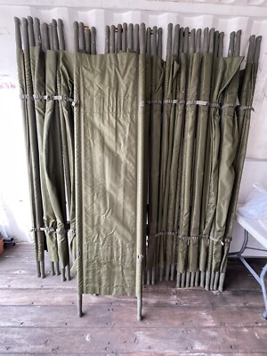 Military Field Stretcher Gurney [ LOT Of 19 ] AIB US Army ROTC Mobile ...