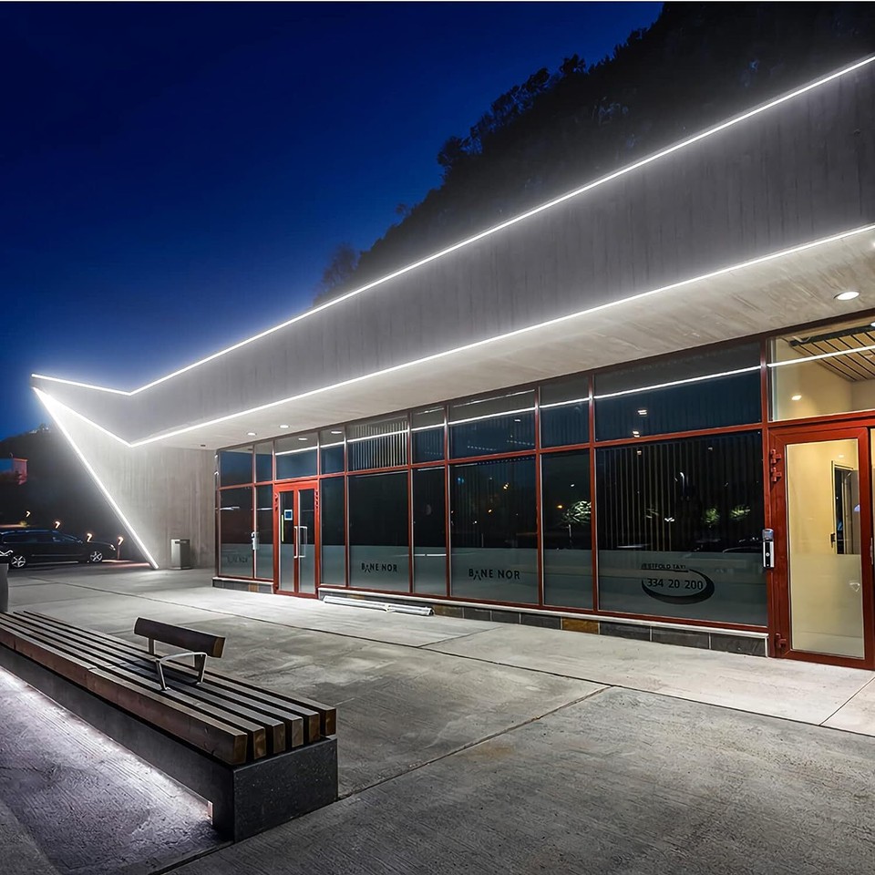 110V LED Neon Rope Light Strip Waterproof Indoor Outdoor Buliding Home ...