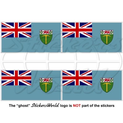 RHODESIA Rhodesian Flag 1964-1968 Vinyl Decals, Bumper-Helmet Stickers ...