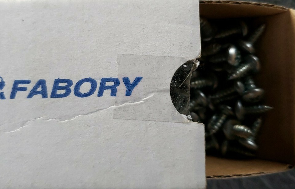 FABORY U26660.016.0037 Sheet Metal Screw, Pan, #8,3/8 in., PK100 QTY 2 ...