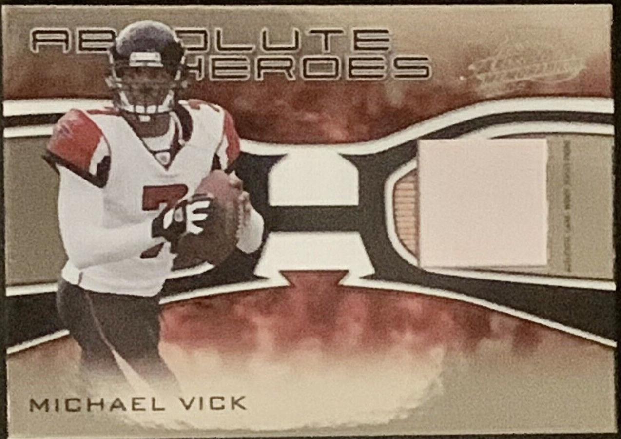 2006 Playoff Absolute Memorabilia - Absolute Heroes Michael Vick #AH-2 ...