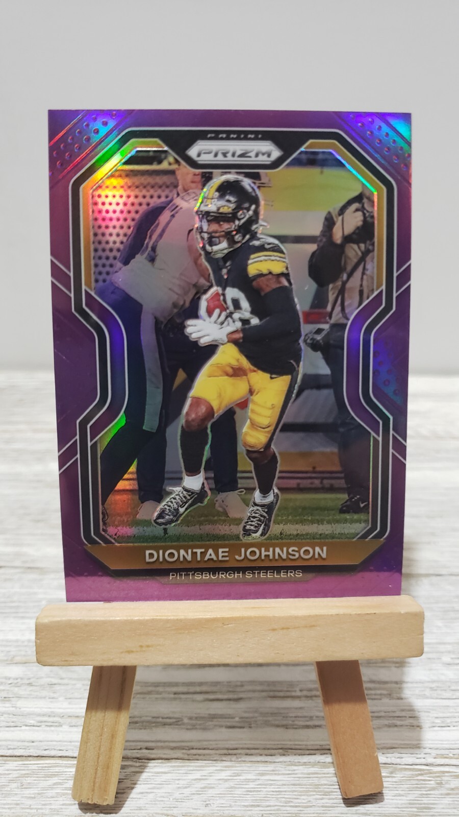 2020 Panini Prizm Purple Prizm /125 Diontae Johnson #68 Steelers | eBay