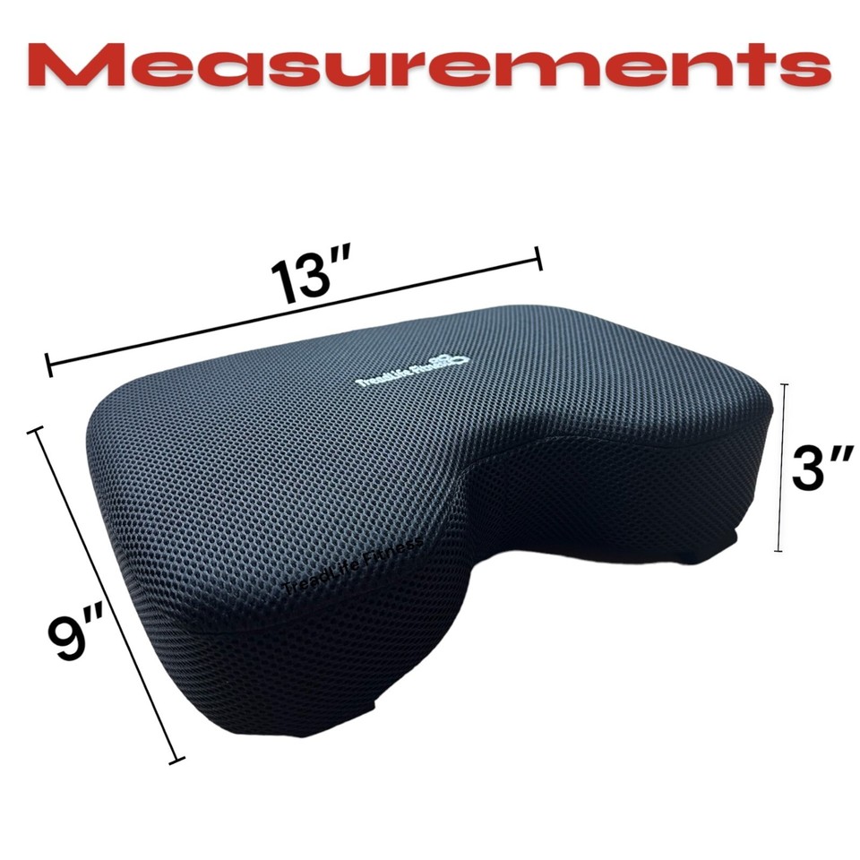 Pro-Row Rowing Machine Seat Cushion Pad Concept 2 Non Slip Memory Foam ...