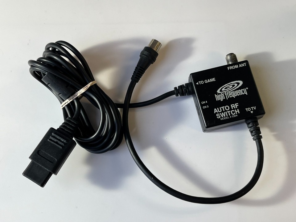 High frequency Auto RF Switch 5304 FOR SNES / GAMECUBE/ N64 **TESTED ...