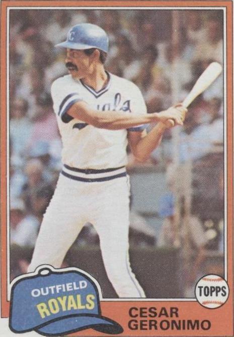 1981 Topps Traded - Cesar Geronimo #766 for sale online | eBay
