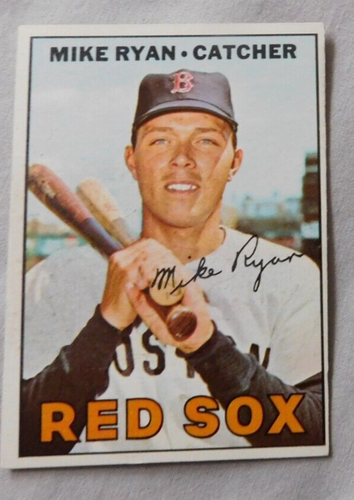 1967 Topps #223 Mike Ryan Boston Red Sox Baseball Card Ex | eBay