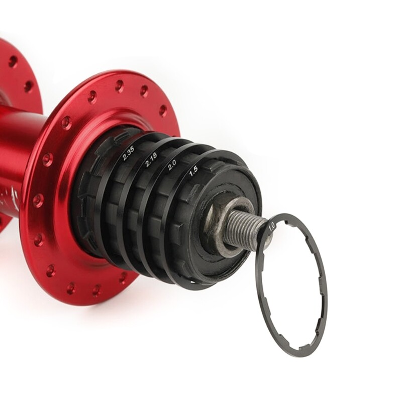 6Pcs Bicycles Flywheels Hub Spacers Bicycles Wheel Hub Spacers Easy ...