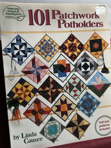 101 Patchwork Potholders by American School of Needlework | eBay