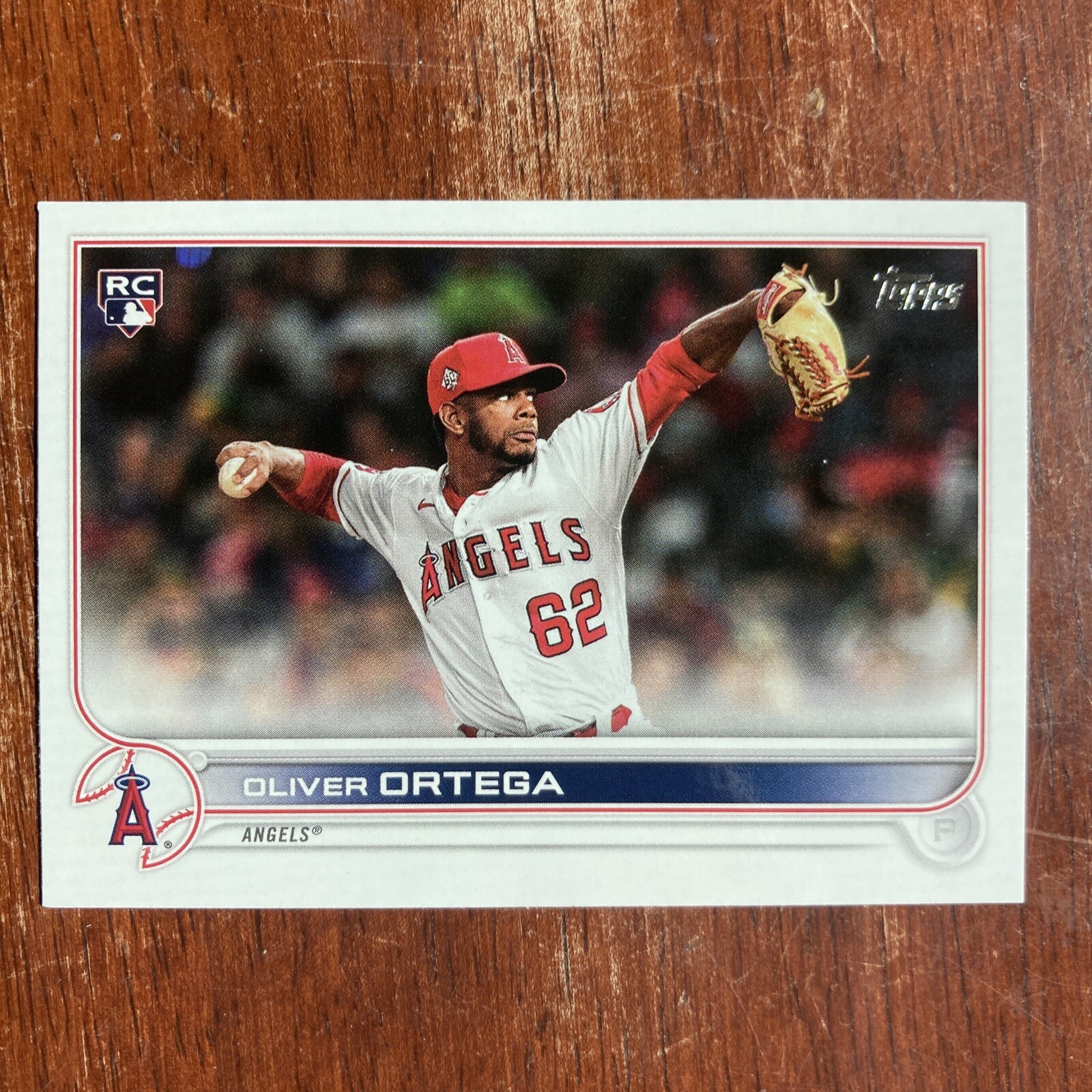 2022 Topps Series 2 Oliver Ortega Rookie Advanced Stats Los Angeles ...