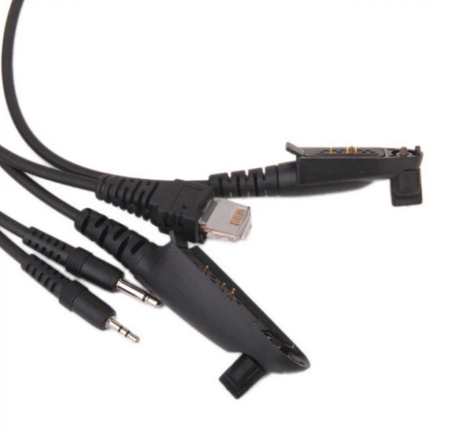 For Motorola GP328/PLUS Interphone frequency writing line RPC-M5X 5 in ...