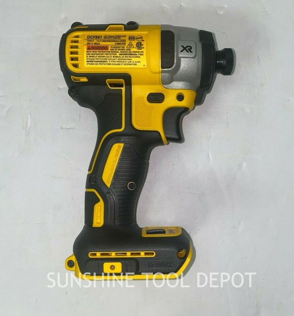 DEWALT DCF887B 20V Impact Driver - Black/Yellow (Body Only) for sale ...