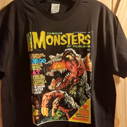 Famous Monsters of Filmland Graphic T-shirt Gorgo Size Med & Large only ...