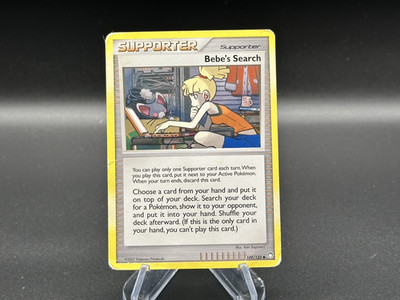 Bebe's Search - 109/123 Diamond & Pearl: Mysterious Treasures - Pokémon ...