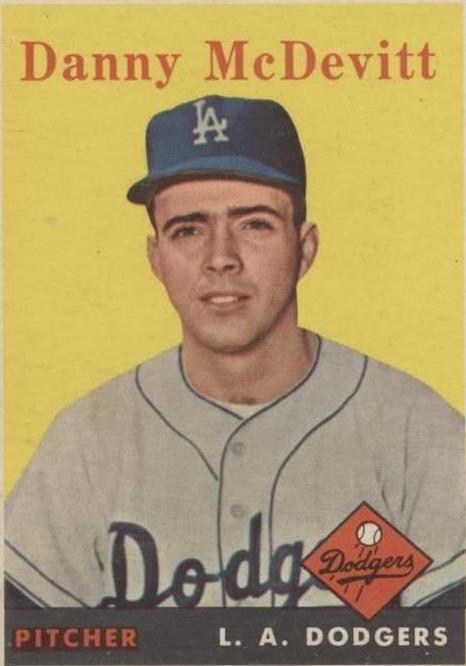 1958 Topps - Danny McDevitt #357 (RC) for sale online | eBay