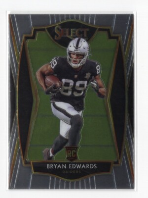 Football Card - 2020 Bryan Edwards 176 Base - Las Vegas Raiders Panini ...