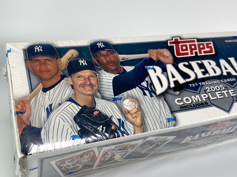 MLB 2005 Topps Baseball 733 Complete Card Set Series 1 & 2 (5-Prospect ...