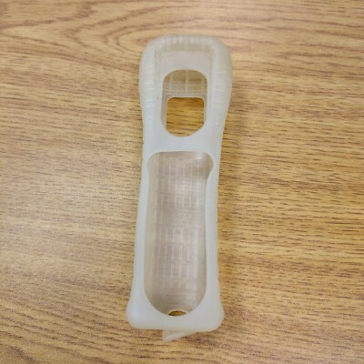 OEM Clear Silicone Skin Case Cover Jacket For Nintendo Wii Remote ...