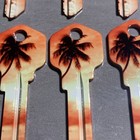 5X PALM TREE-BEACH HOUSE Uncut NEW Key Blank-HOUSE KEYS KWIKSET KW-1 | eBay