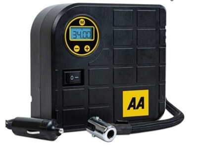 AA DIGITAL TYRE AIR COMPRESSOR DIGITAL AND PORTABLE TYRE INFLATOR BLUE ...