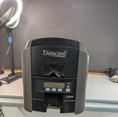Datacard CD800 PX30 Thermal ID Card Printer *FOR PARTS* Untested no ...