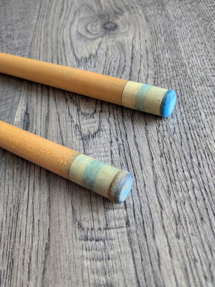 Lot of 2 Vintage Matching BRUNSWICK Billiard Pool Cues 1PC 57" 15 & 12 ...