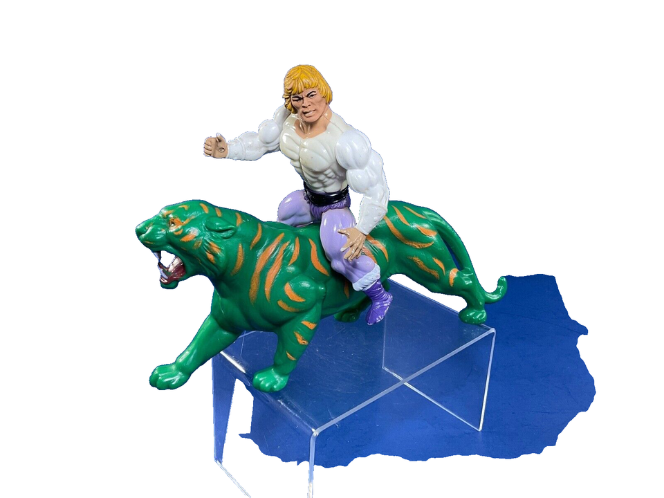 Vintage, 1980' Masters Of The Universe, Prince Adam & Cringer Battle ...