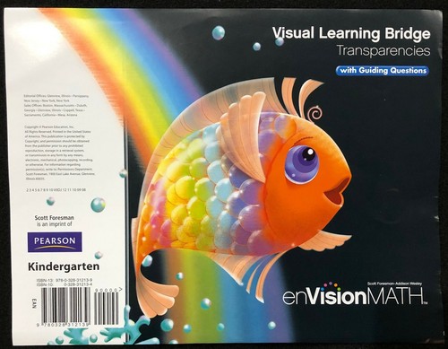 K - enVision Math VISUAL LEARNING BRIDGE TRANSPARENCIES with Guiding ...