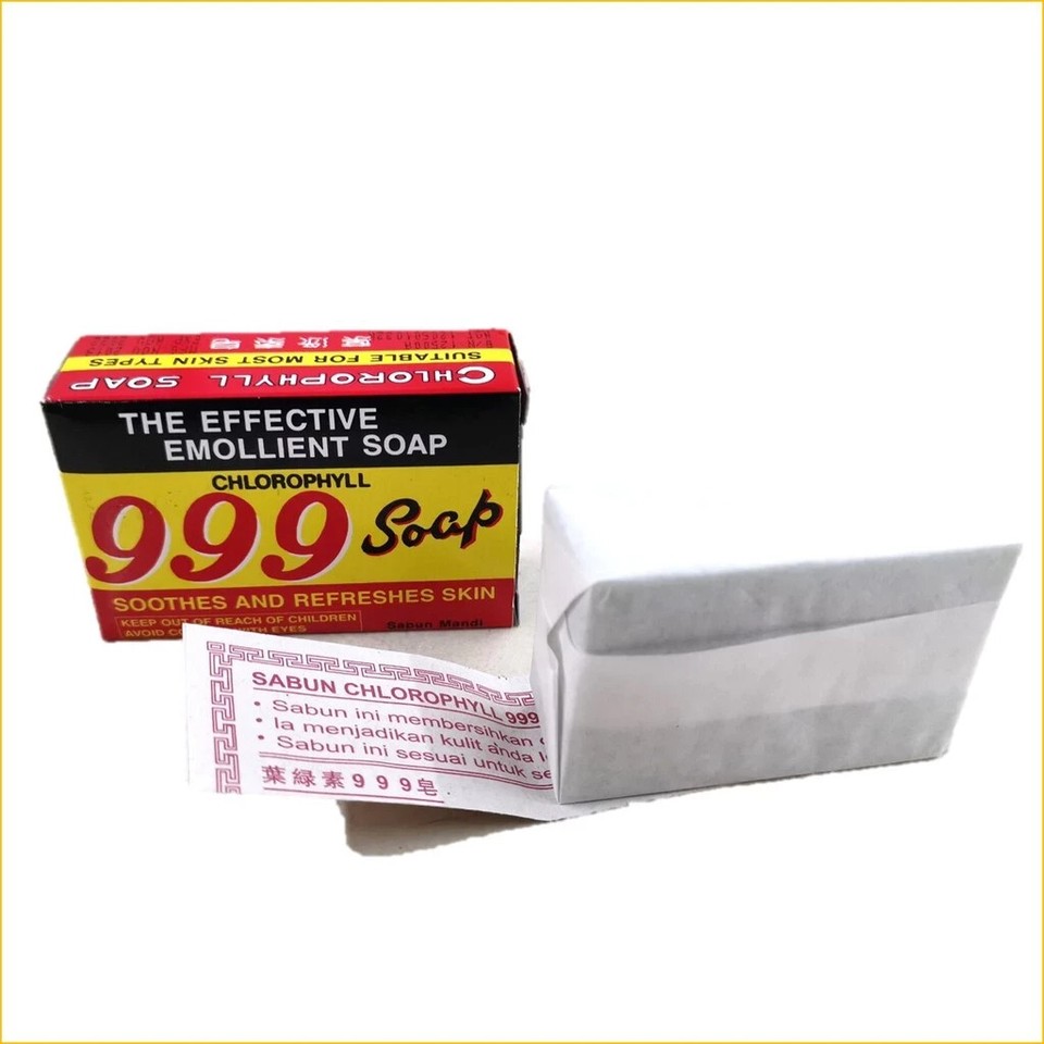 12 bar 999 Chlorophyll Soap The Effective Emollient Soap NEW ORIGINAL ...