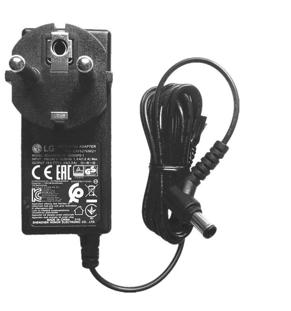 Genuine LG Monitor Switching AC Power Adapter Ads-40fsg-19 19v 32w for ...