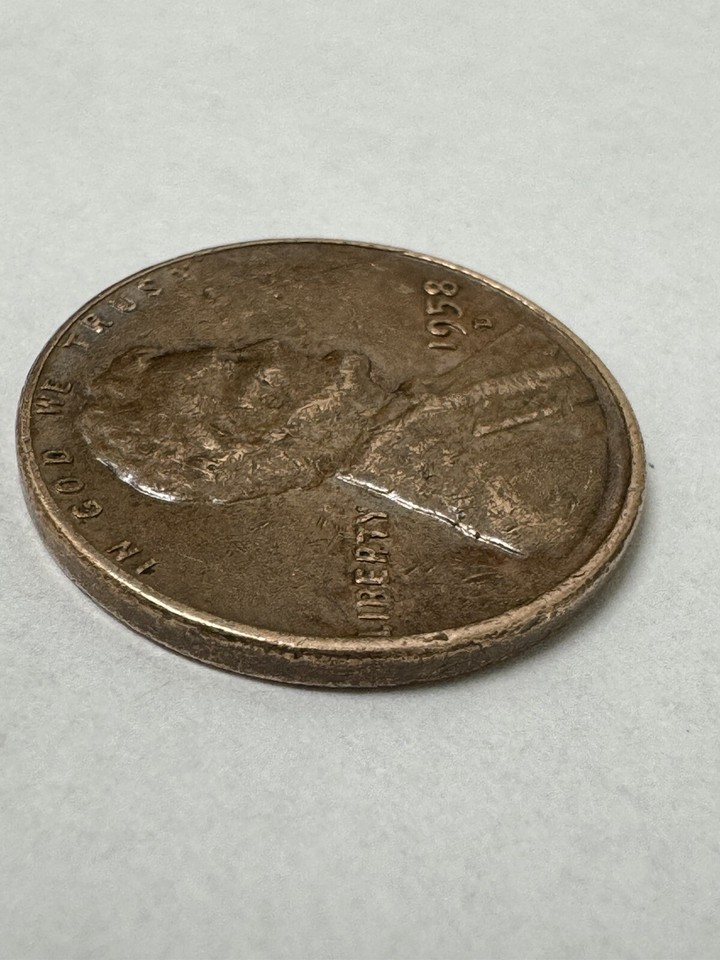 1958 D Wheat Penny “L” On The Rim DDO DDR | eBay