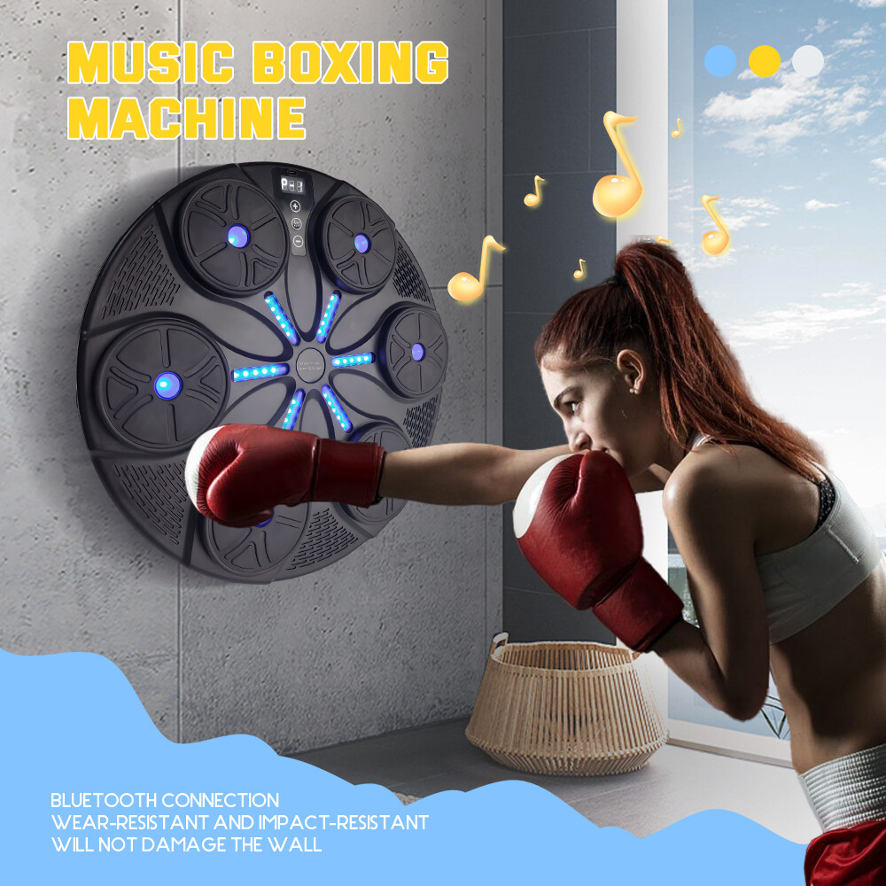 Boxing Machine Adult Boxing Wall Punching Pad 2025 Music Boxing Machine ...