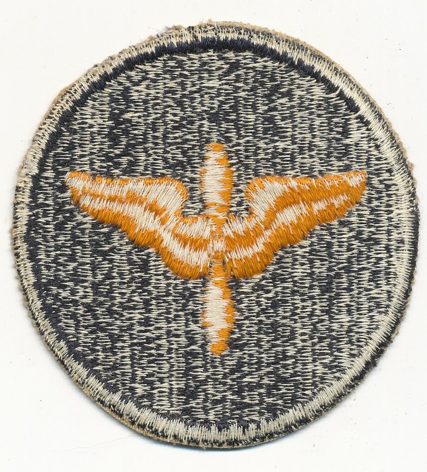Aviation Cadet WWII patch US Army Air Force WWII make gold on black ...